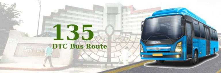135 DTC Bus Route – Timings: Narela Terminal – Delhi Sachivalaya - DTC Bus