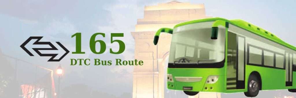 165 DTC Bus Route – Timings: Anand Vihar ISBT – Shahbad Dairy - DTC Bus