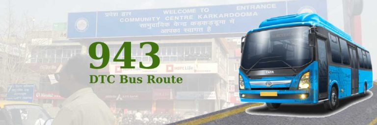 943 DTC Bus Route – Timings: Sultanpuri Terminal – Anand Vihar ISBT ...